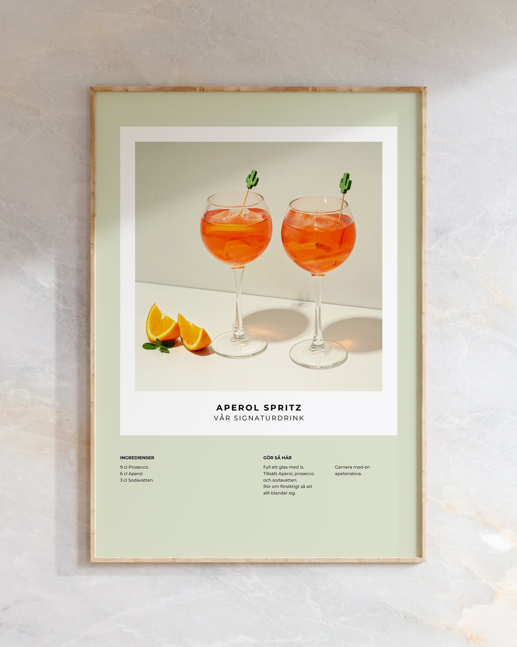 Matminnen (ditt eget foto och recept) – ReceptPoster.se