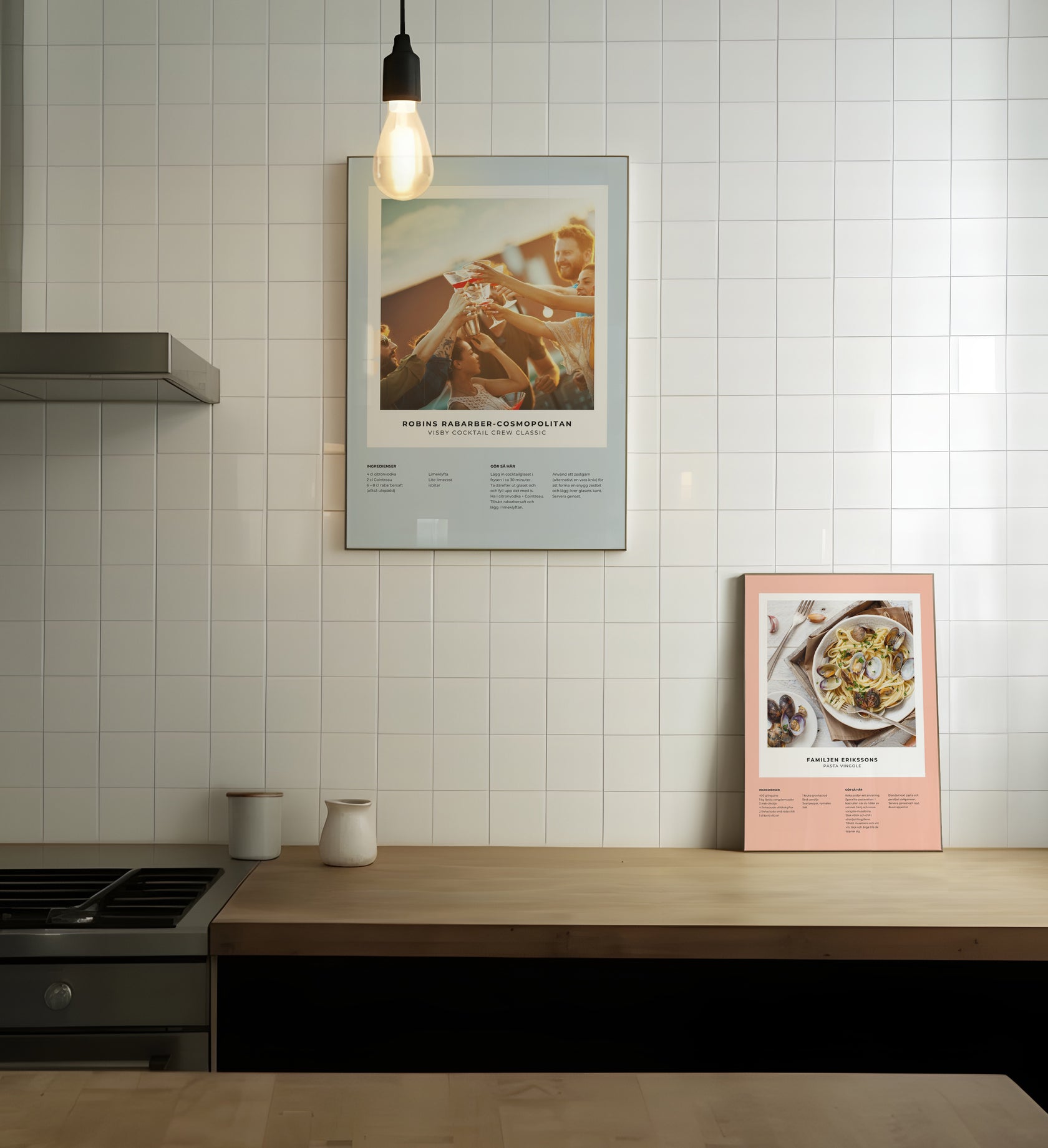 Matminnen (ditt eget foto och recept) – ReceptPoster.se